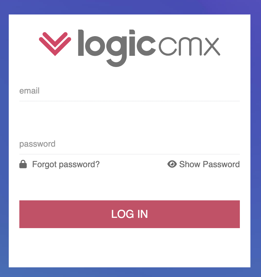 Account Access – Logic CMX