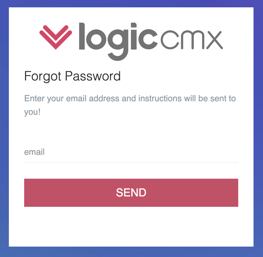 Account Access – Logic CMX